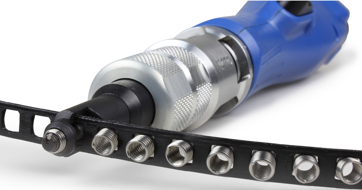 KFS-30 – World’s First Cordless Prewinder Tool for Insert Installation